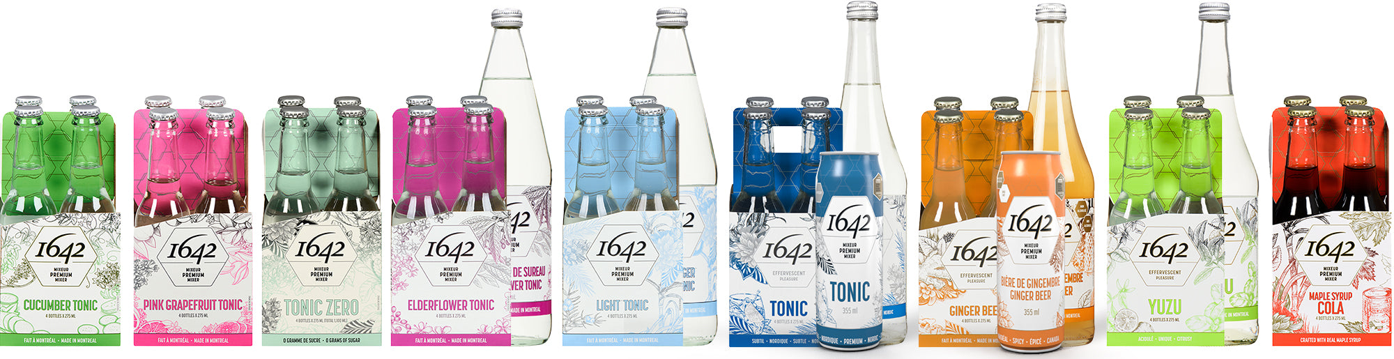 Tonics & Sodas 1642 - The Secret of Memorable Cocktails - 1642 Tonics ...